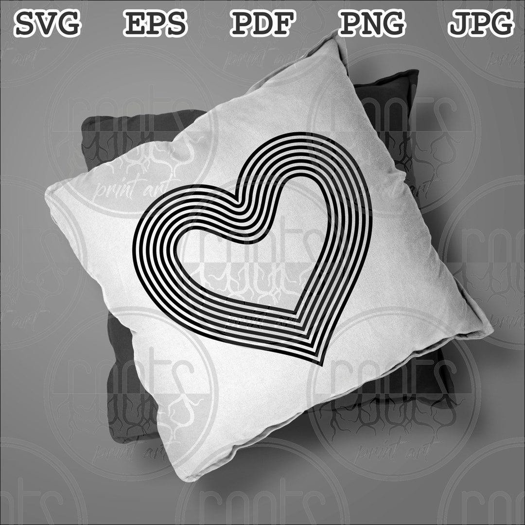 Abstract Heart Svg, Digital Download, Instant Prints,handmade,love ...