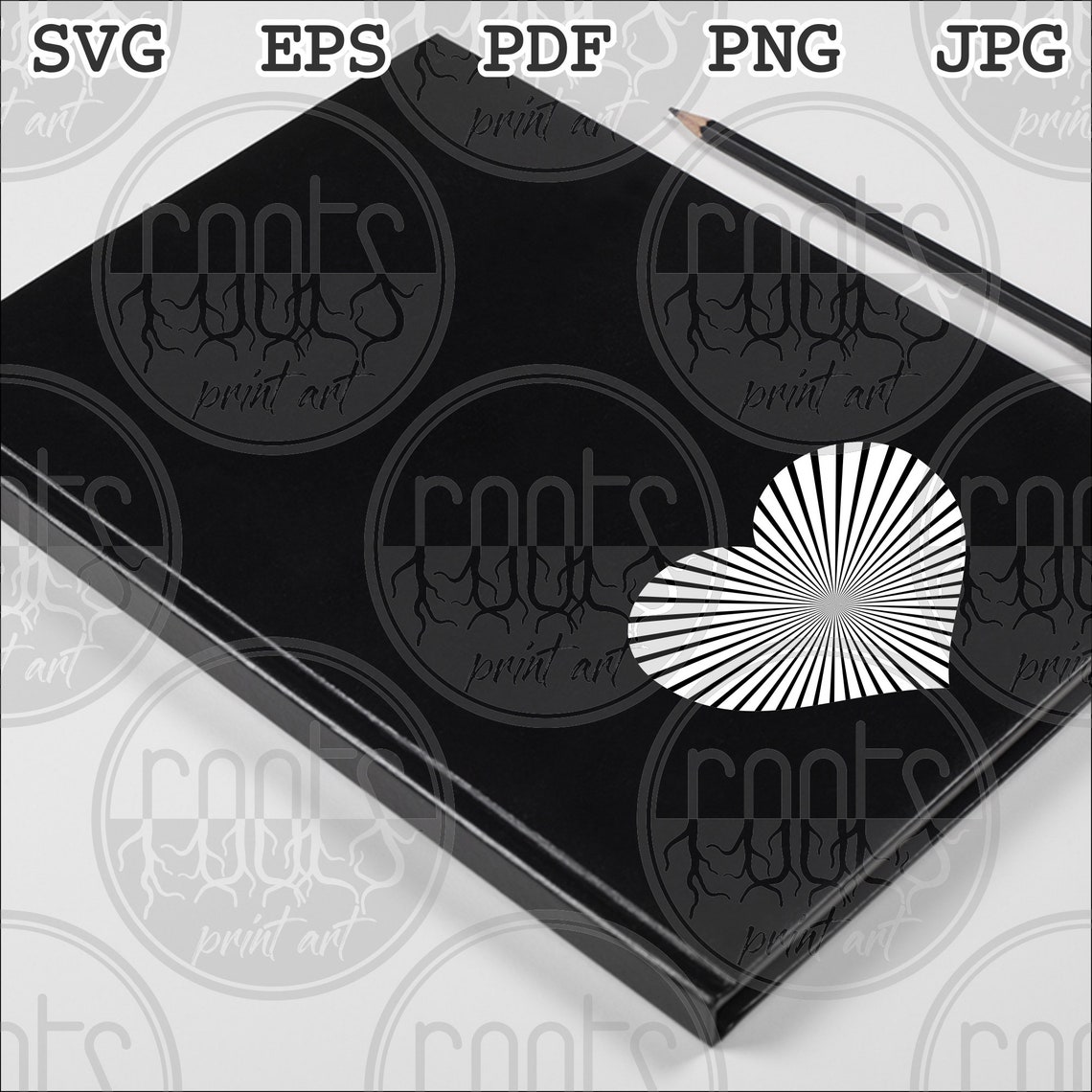 Abstract Heart Svg Digital Download Instant - Etsy