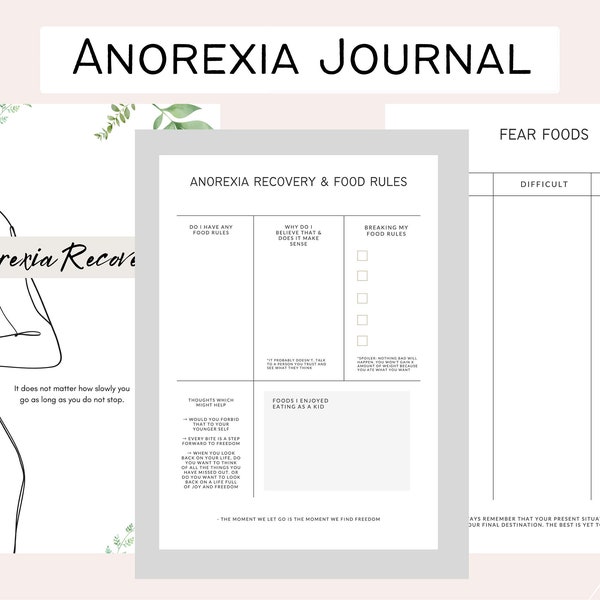 Recovery Journal - Etsy