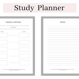 Digital Student Planner Lern Planer für Organisation Student Organizer ...