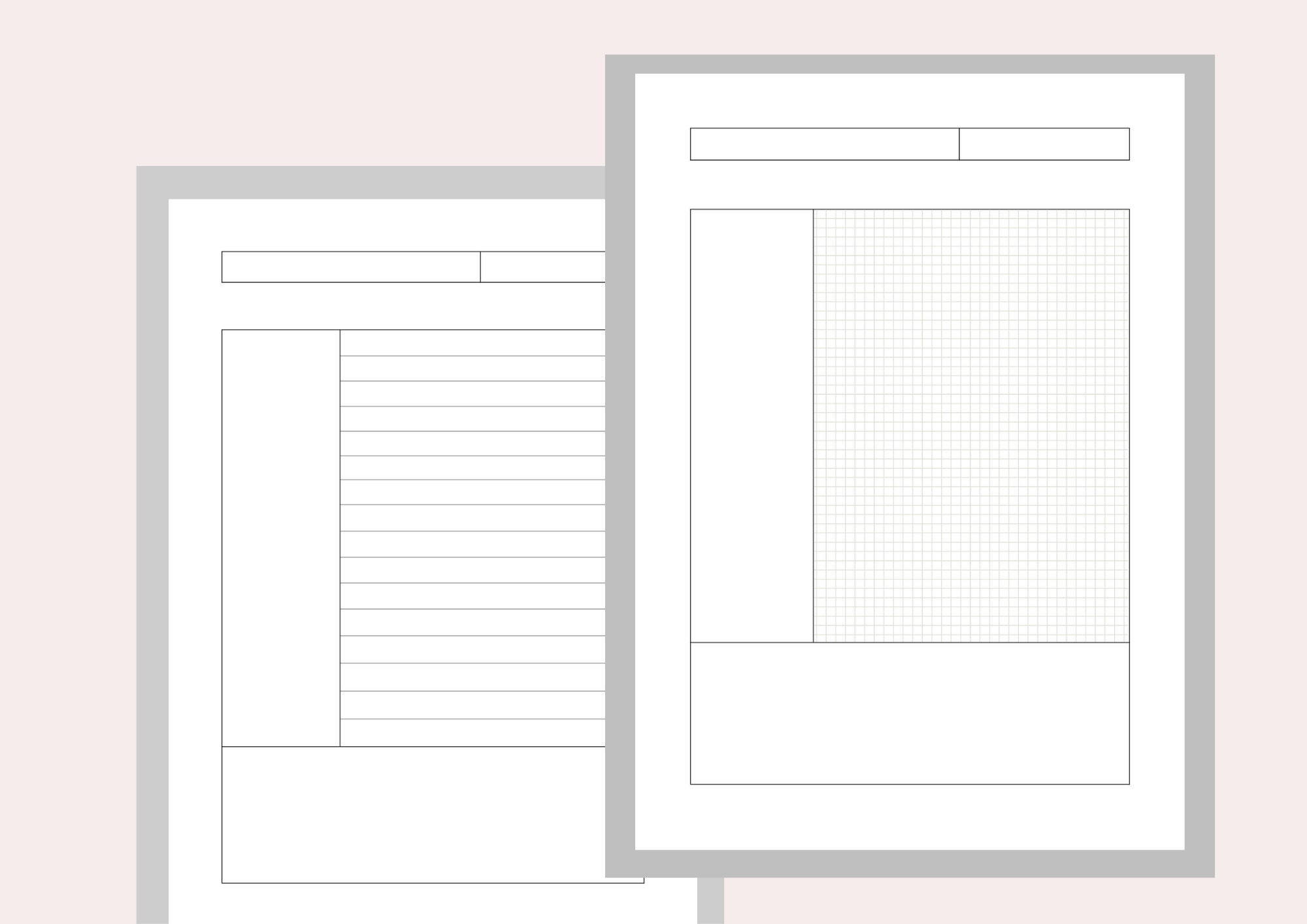 Cornell Method Template and Note Taking PDF Printable & | Etsy