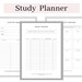 Digital Student Planner Lern Planer für Organisation Student Organizer ...