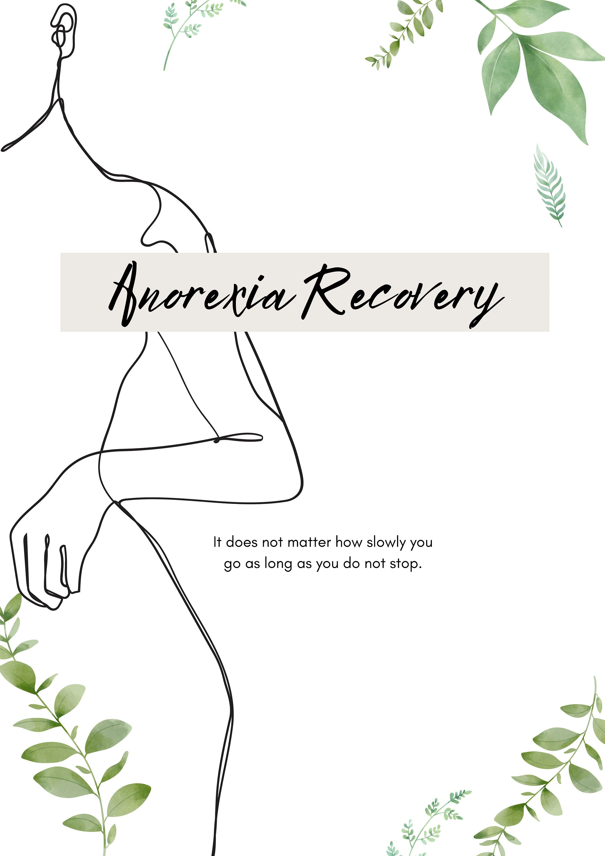 Anorexia Recovery Journal (prompts, Ideas, Motivation) | Mental Health ...