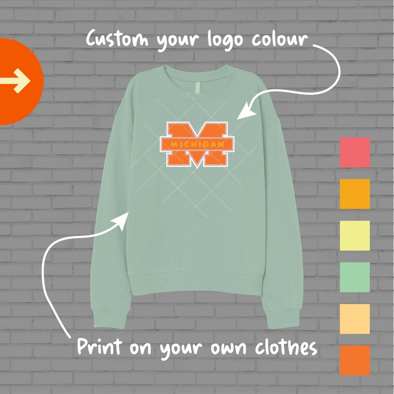 Michigan Svg Instant Download Michigan Football Wolverines - Etsy