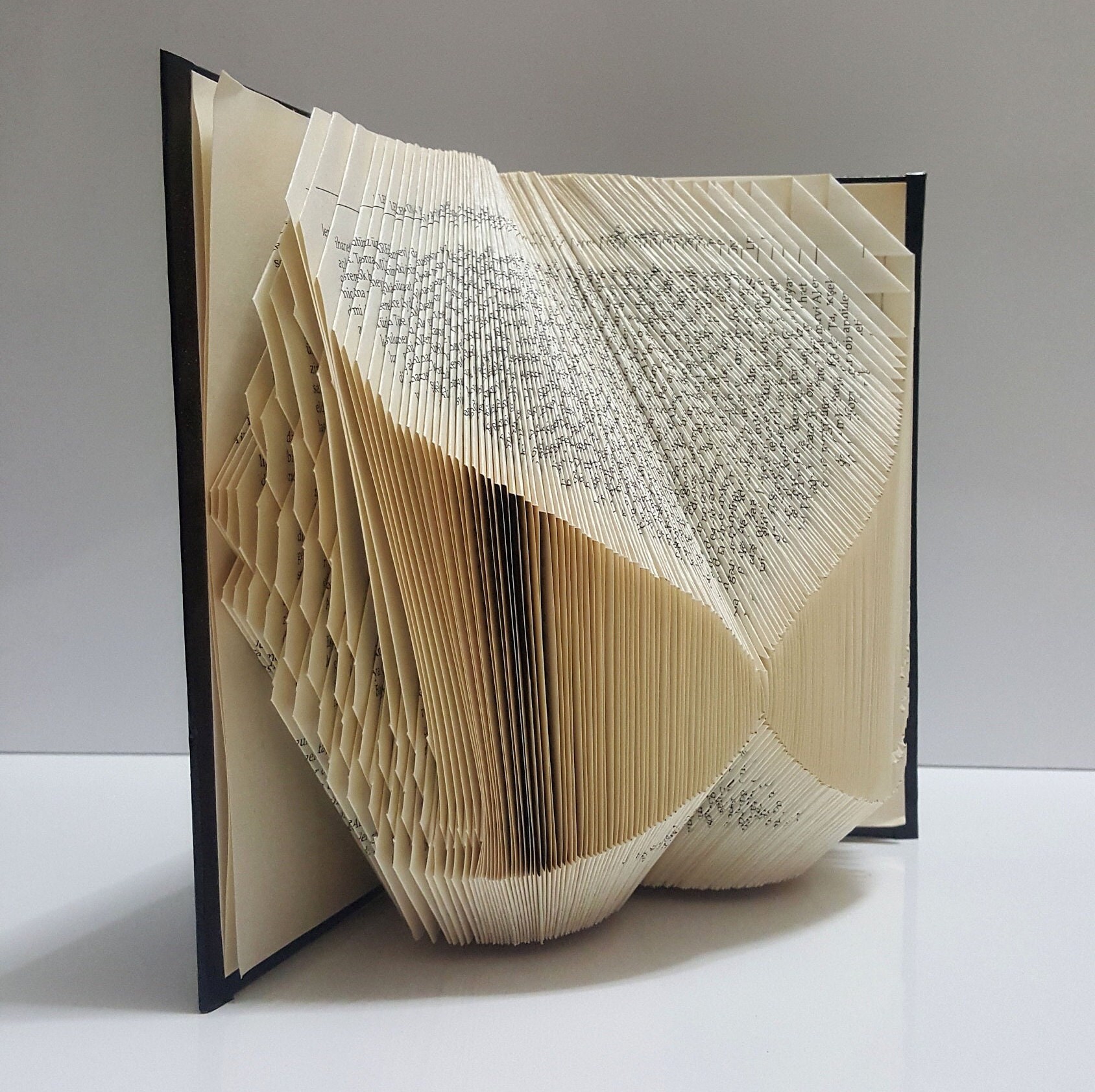 Angel Wing Book Folding Pattern, Angel Wing Gift Pattern, Personalized ...
