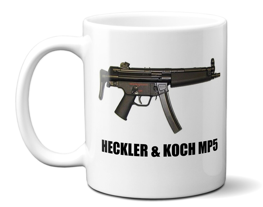 Heckler & Koch MP5 Machine Gun German Army Specification Heavy Ceramic ...