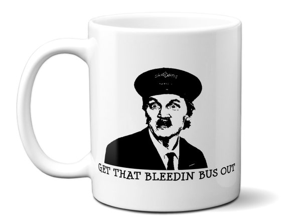 BLAKEY on the Buses Get That Bleedin Bus Out Heavy Ceramic Mug - Etsy ...