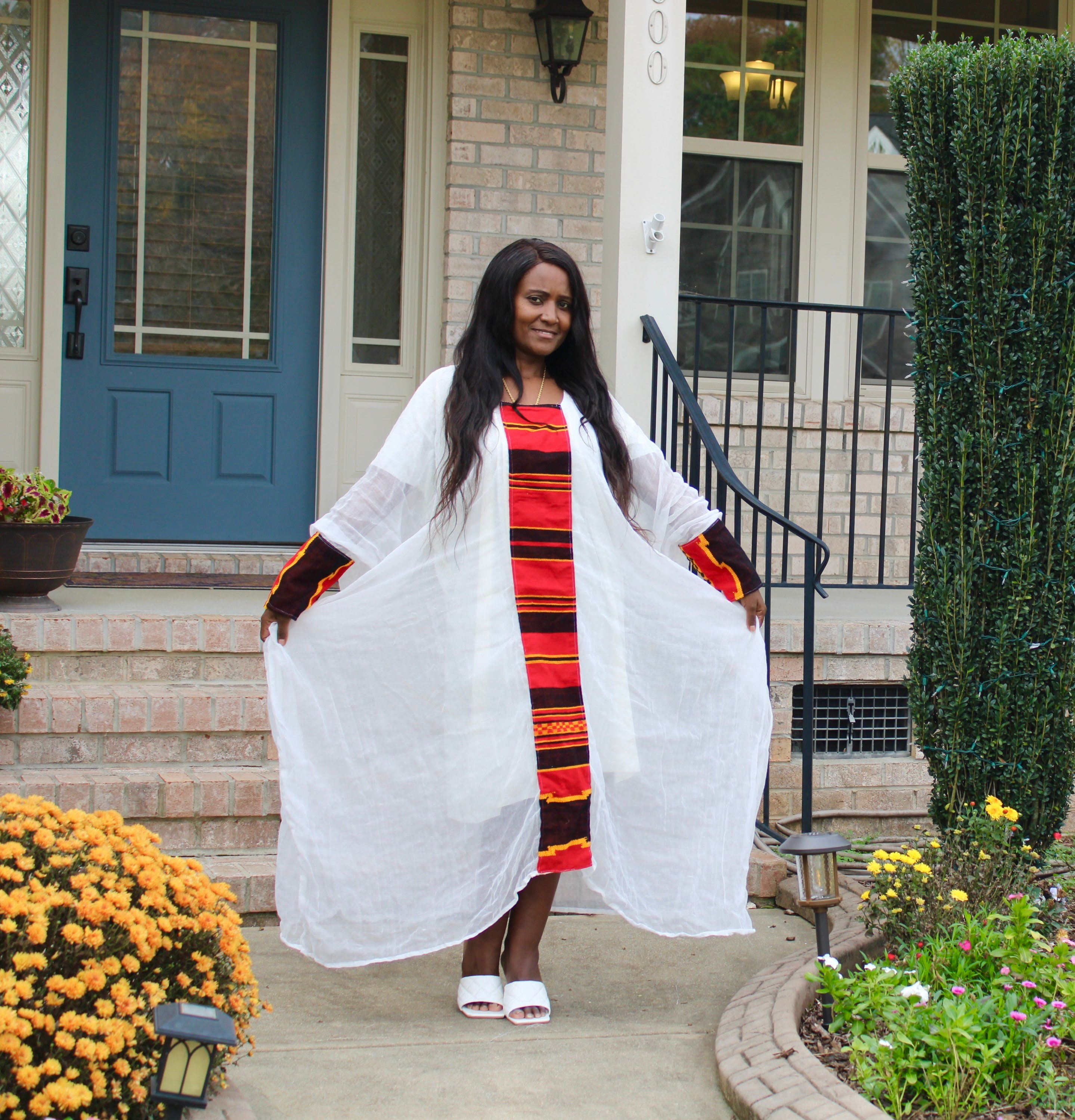 Ethiopian, Eritrean Welayita Traditional Womans Dress. - Etsy
