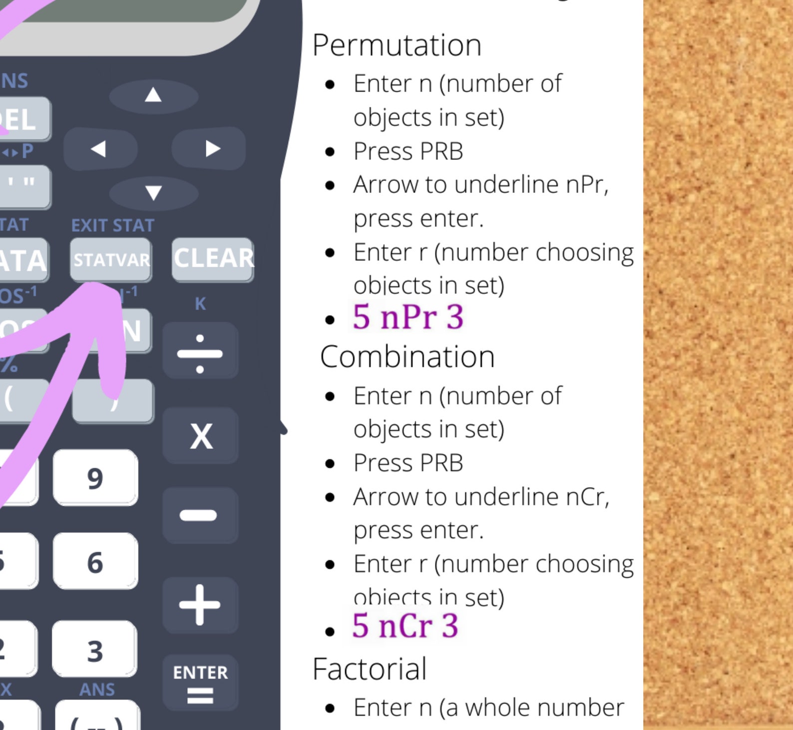 Statistics and Probability Calculator Tips, Prob and Stats Calculator ...