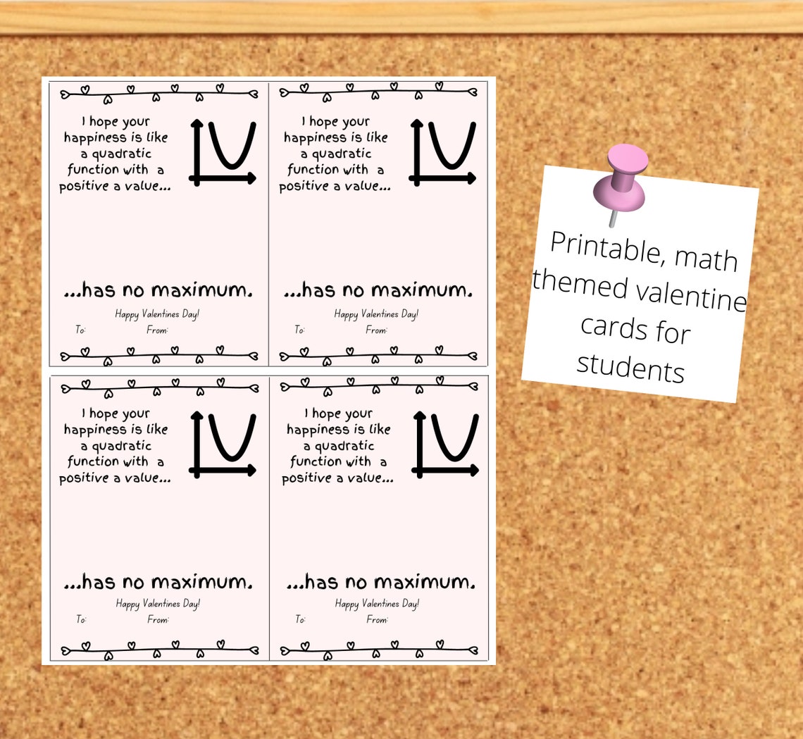 Printable Valentines Cards, School Valentines Cards for Kids, Printable ...