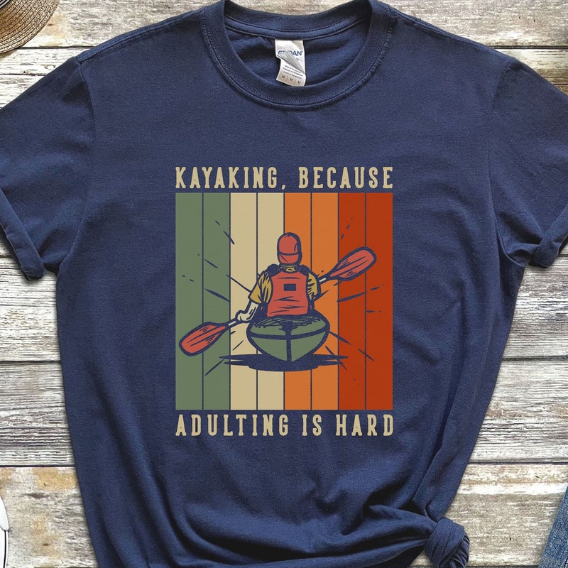 Kayaking Tshirt - Etsy