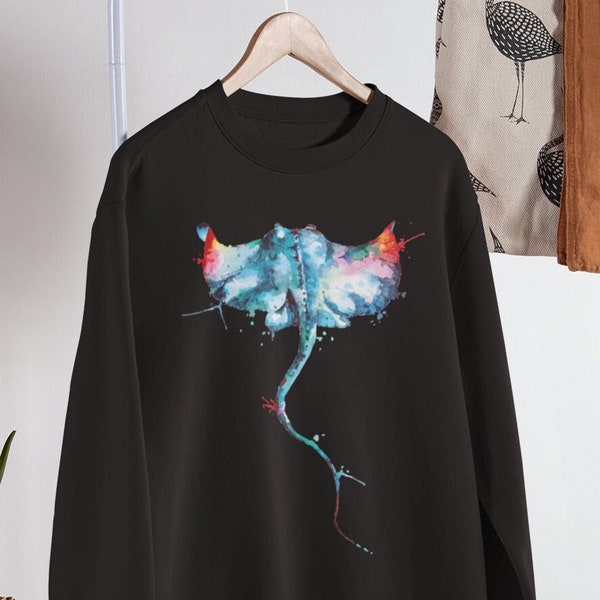 Stingray Watercolor - Etsy