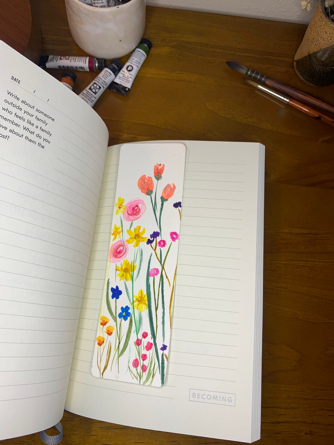 Wild Flower Bookmarks | Nature Book Marks | Watercolor | Illustrated ...