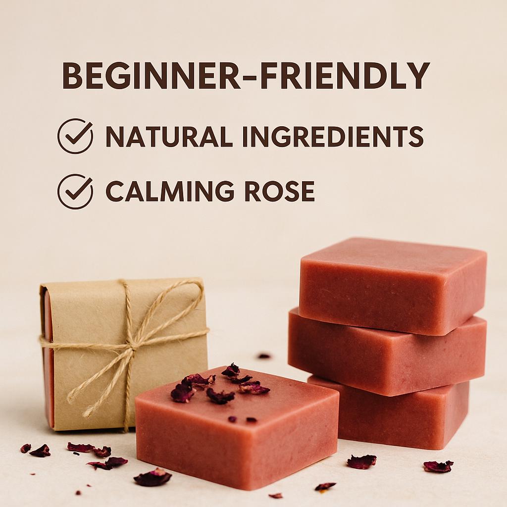 The Soapy Biz Soap Making Kit – Beetroot and Rose | DIY Goat Milk Soap ...