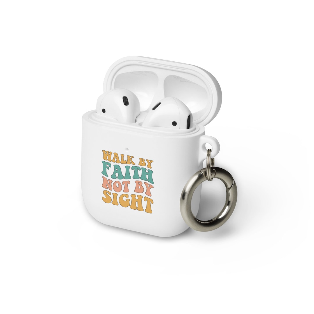 Walk by Faith Airpods Case AirPod Pro Case Bible Verse - Etsy