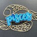 Pisces Birthday Cake Topper - Etsy