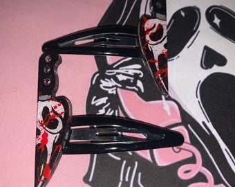 Horror Hair Clips - Etsy