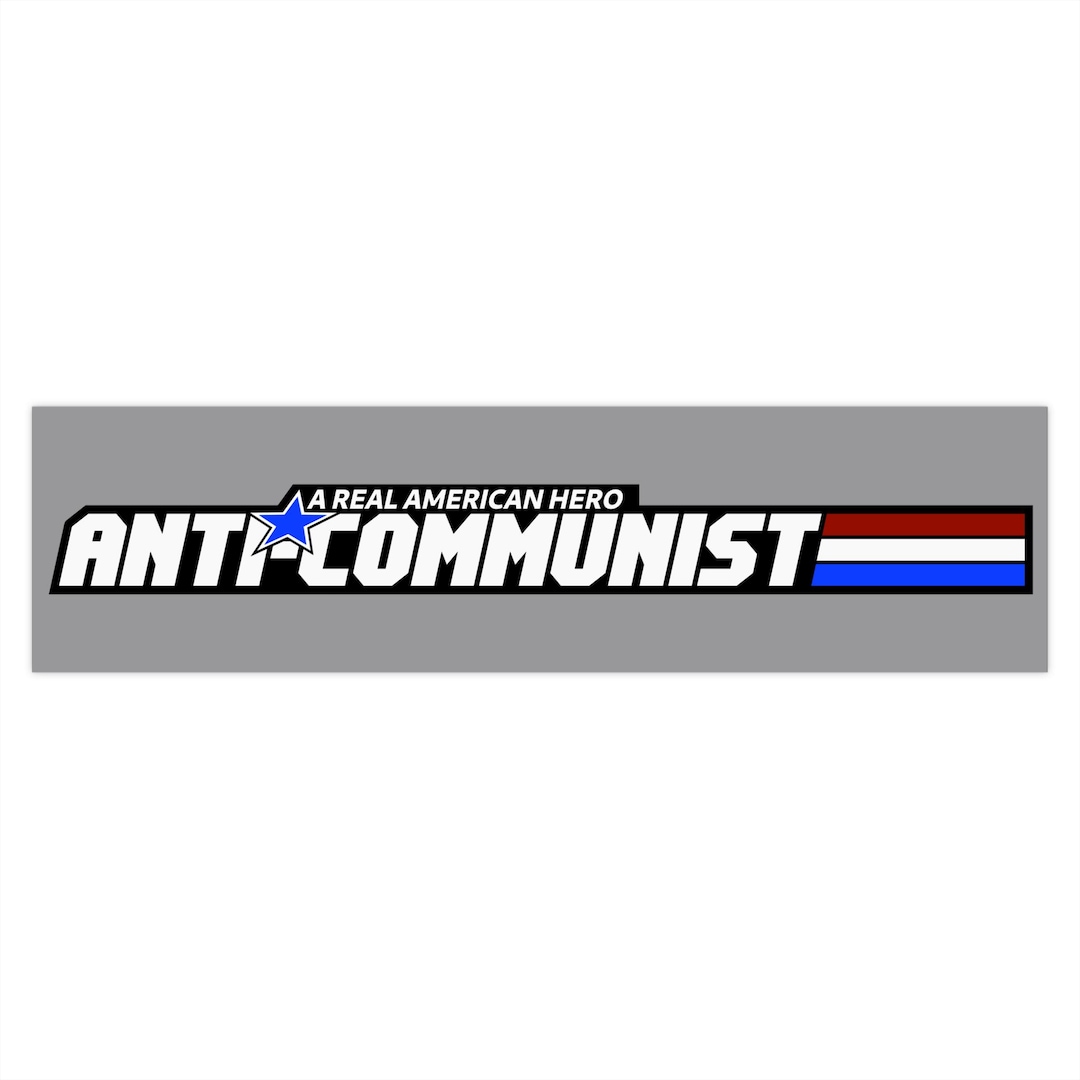 ANTI-COMMUNIST (bumper Sticker) - Etsy