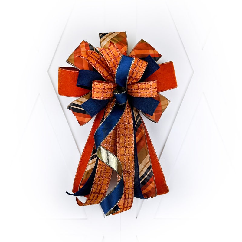 Fall Wreath Bow - Etsy