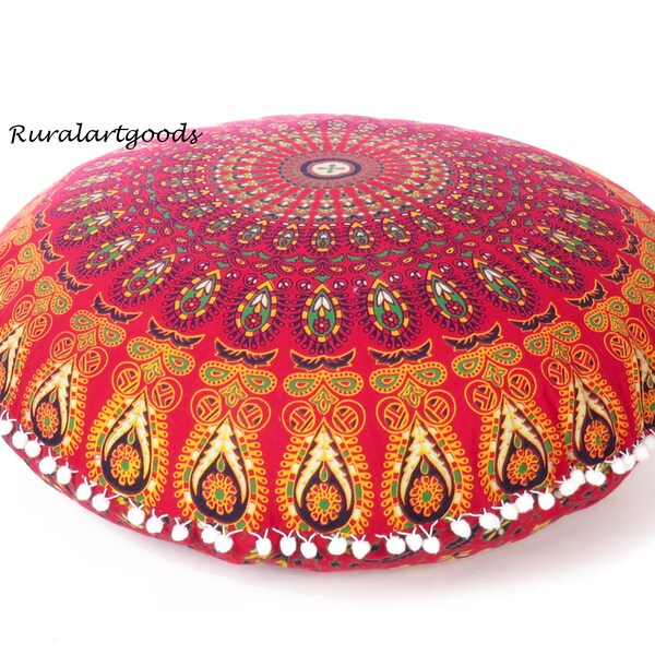 Mandala Floor Pillow - Etsy