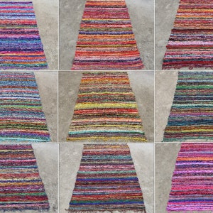 Rag Rug - Etsy