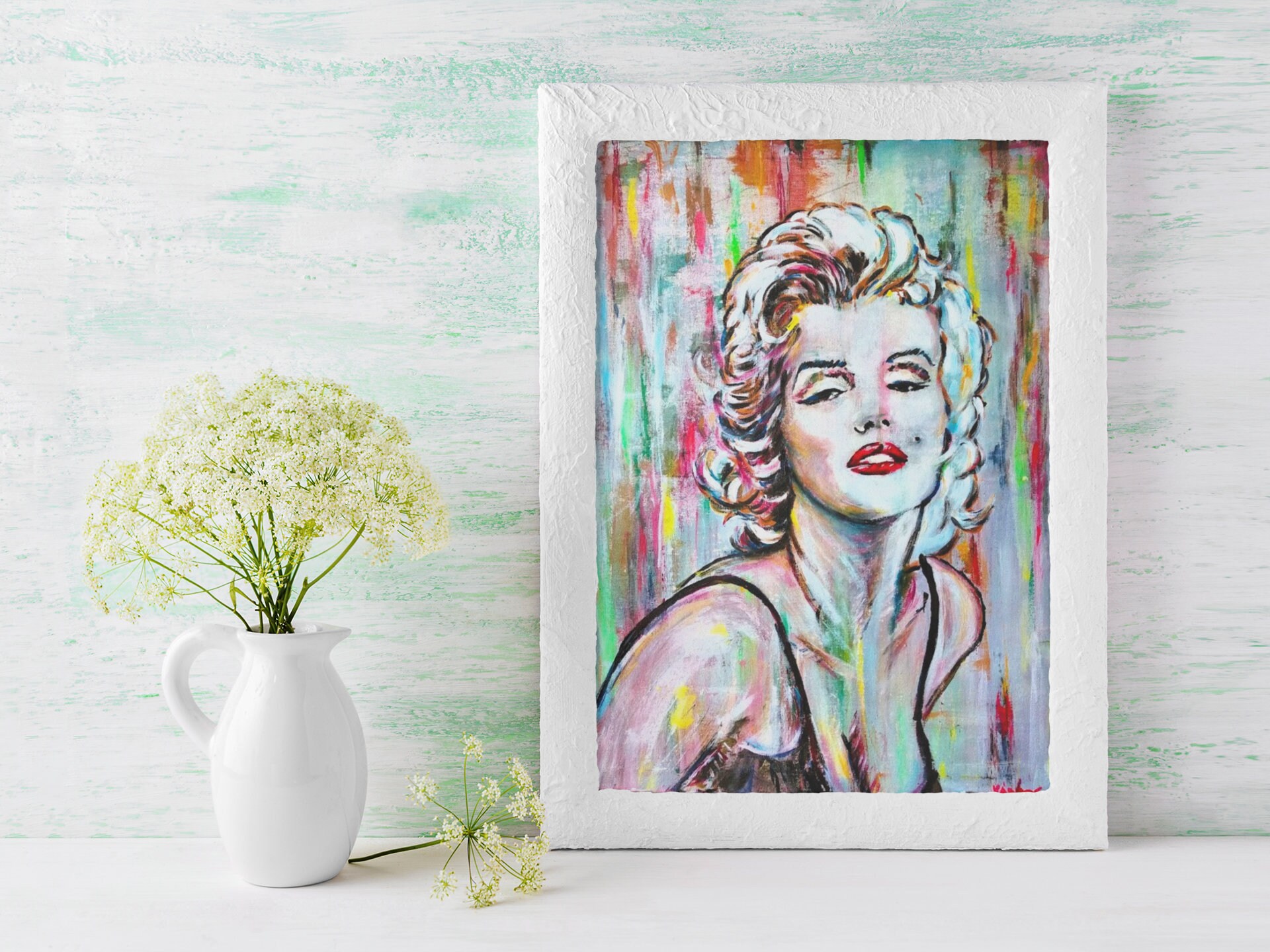 Digital Download. Vintage Hollywood Starlet Digital Art. Glamor Icon ...