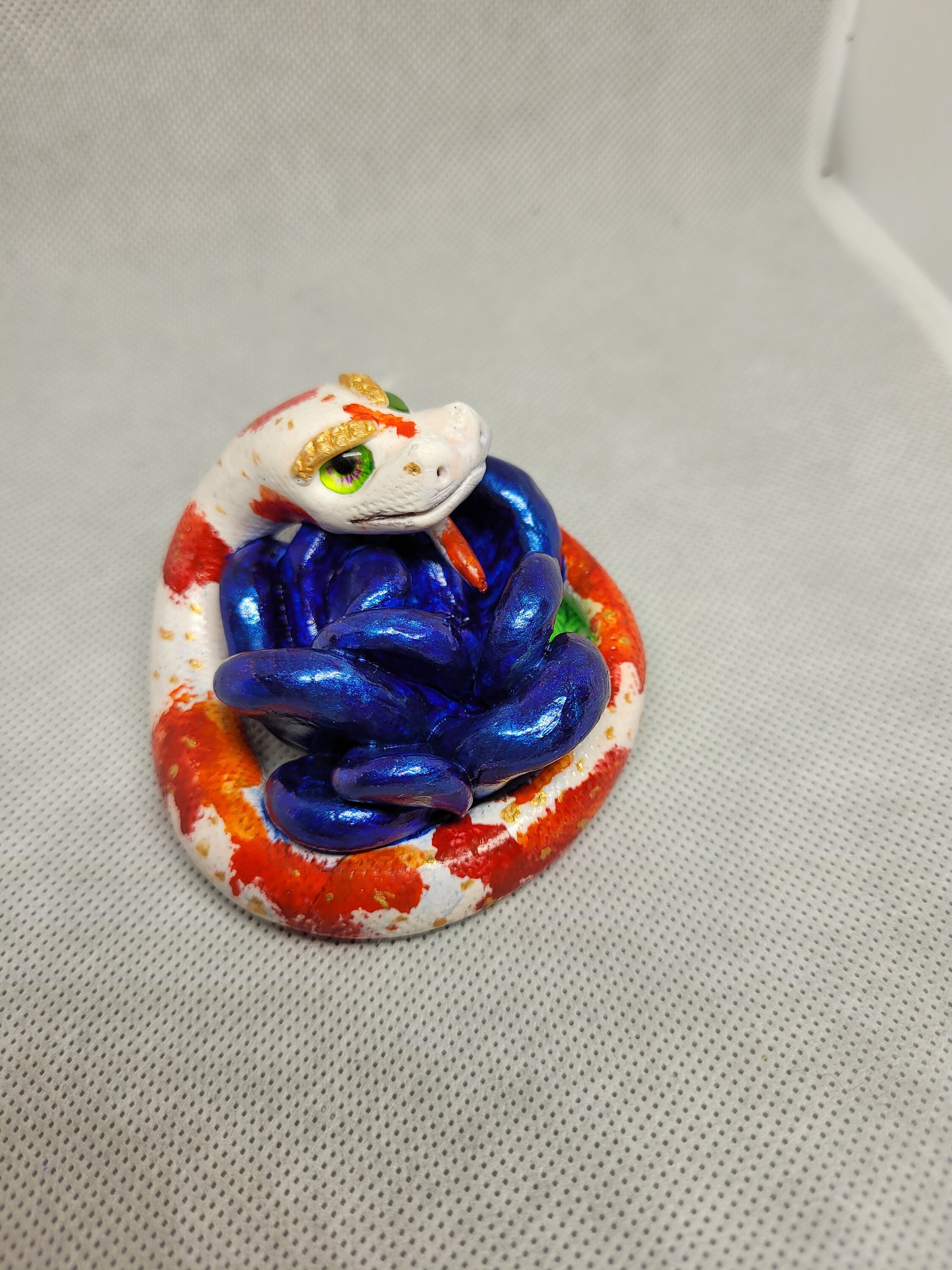 Polymer Clay Snake-connor - Etsy