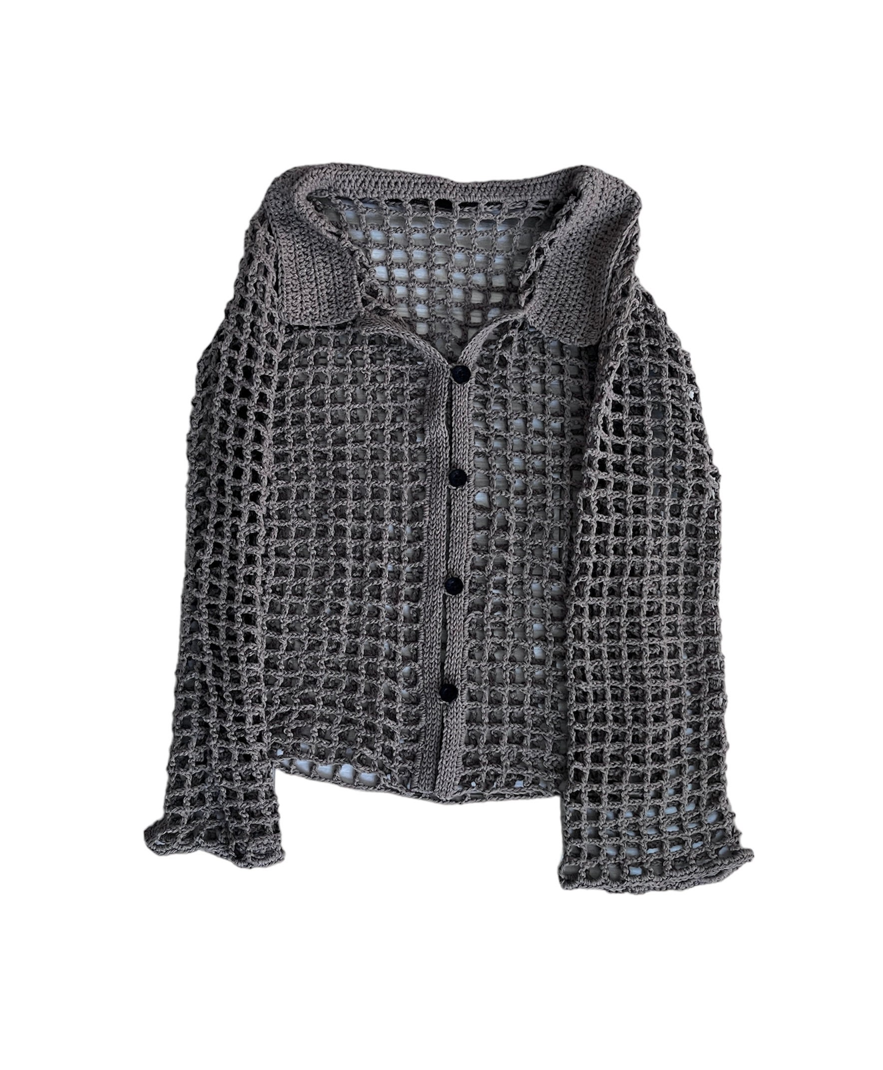 Crochet Mesh Shirt | PDF Pattern , Easy Crochet Pattern,mesh Shirt ...