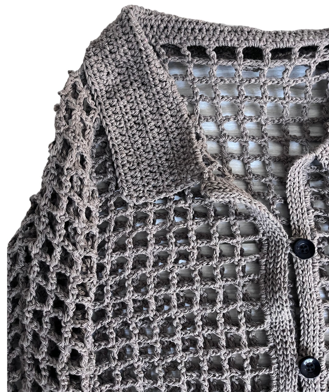 Crochet Mesh Shirt | PDF Pattern , Easy Crochet Pattern,mesh Shirt ...