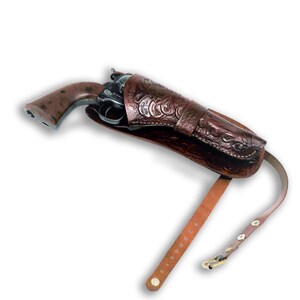 Old West Single Action Pistol Holster. Wild West Gun Holster . fast ...