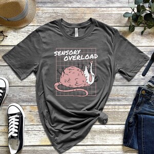Sensory Overload Possum Neurodiversity Shirt Funny ADHD Merch Adult ...