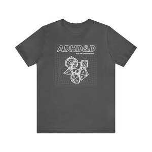 ADHD&D Funny ADHD Shirt, Dungeons and Dragons Shirt, Funny Dnd Shirt ...