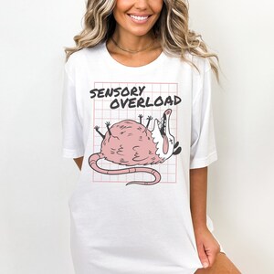 Sensory Overload Possum Neurodiversity Shirt Funny ADHD Merch Adult ...