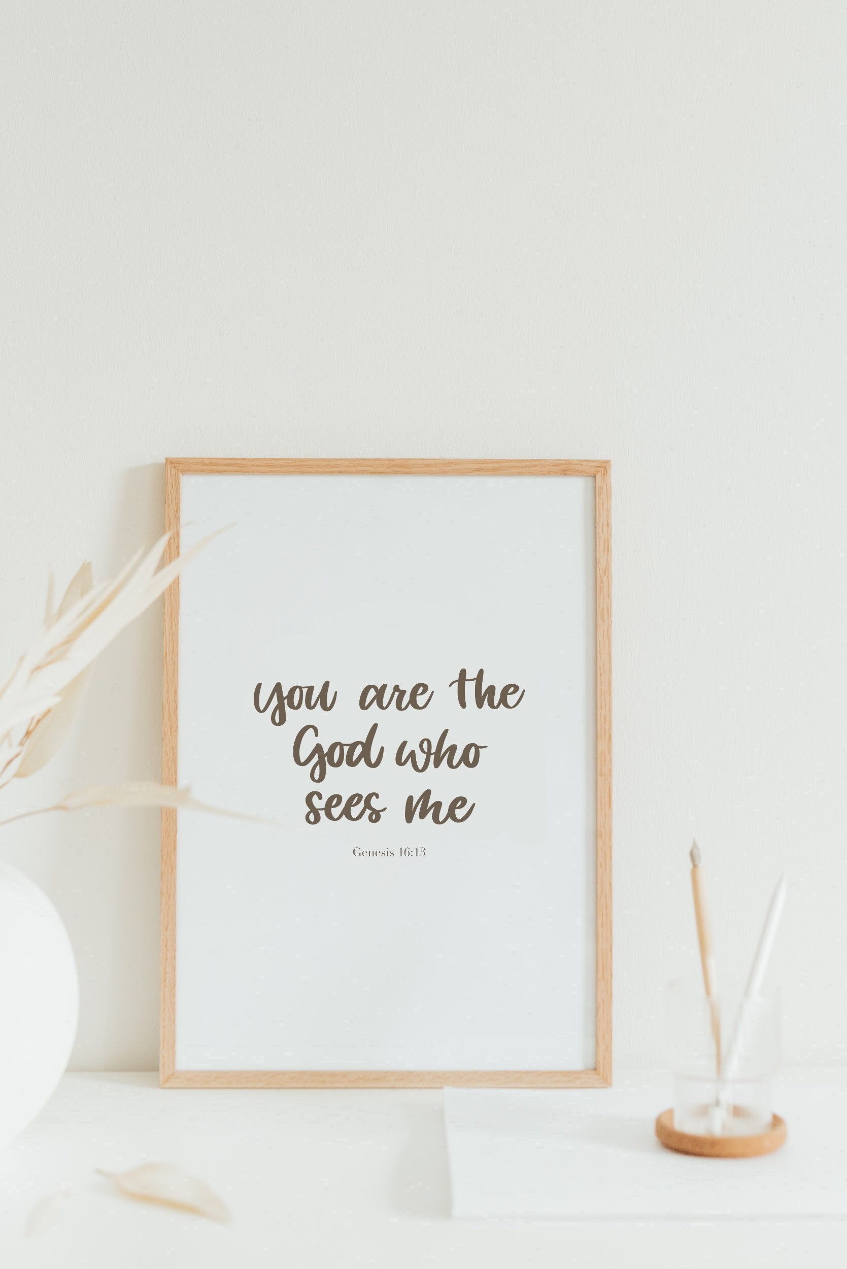 Poster Annual Slogan 2023 English Christian Bible Verse - Etsy