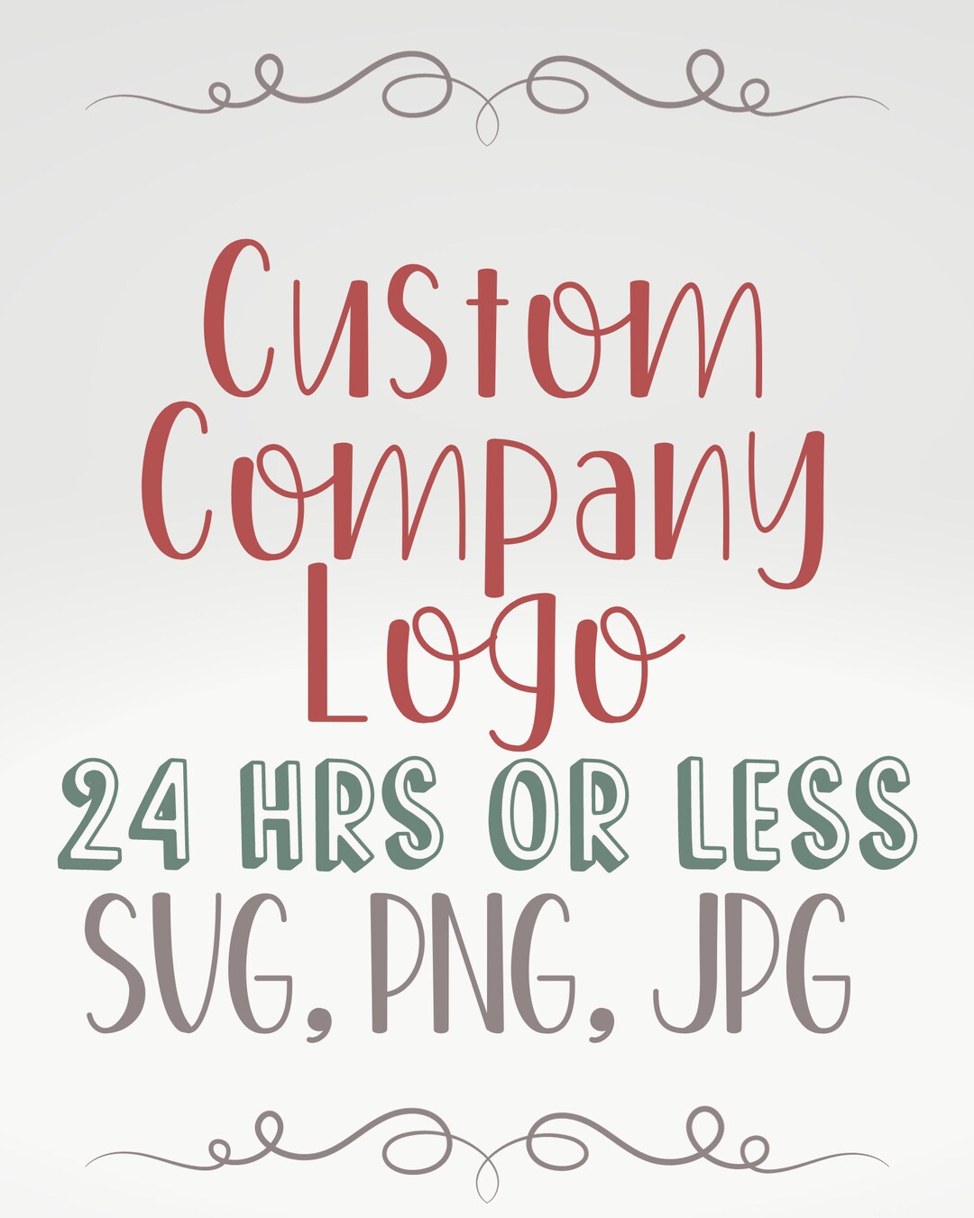 Custom Logo Design, Custom Business Logo, Quick Turnaround ...