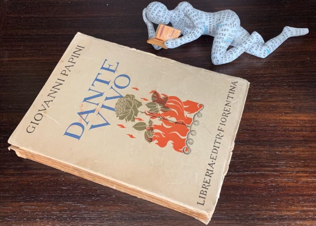 VALUABLE BOOK Dante Alive by Giovanni Papini Libreria Editrice ...
