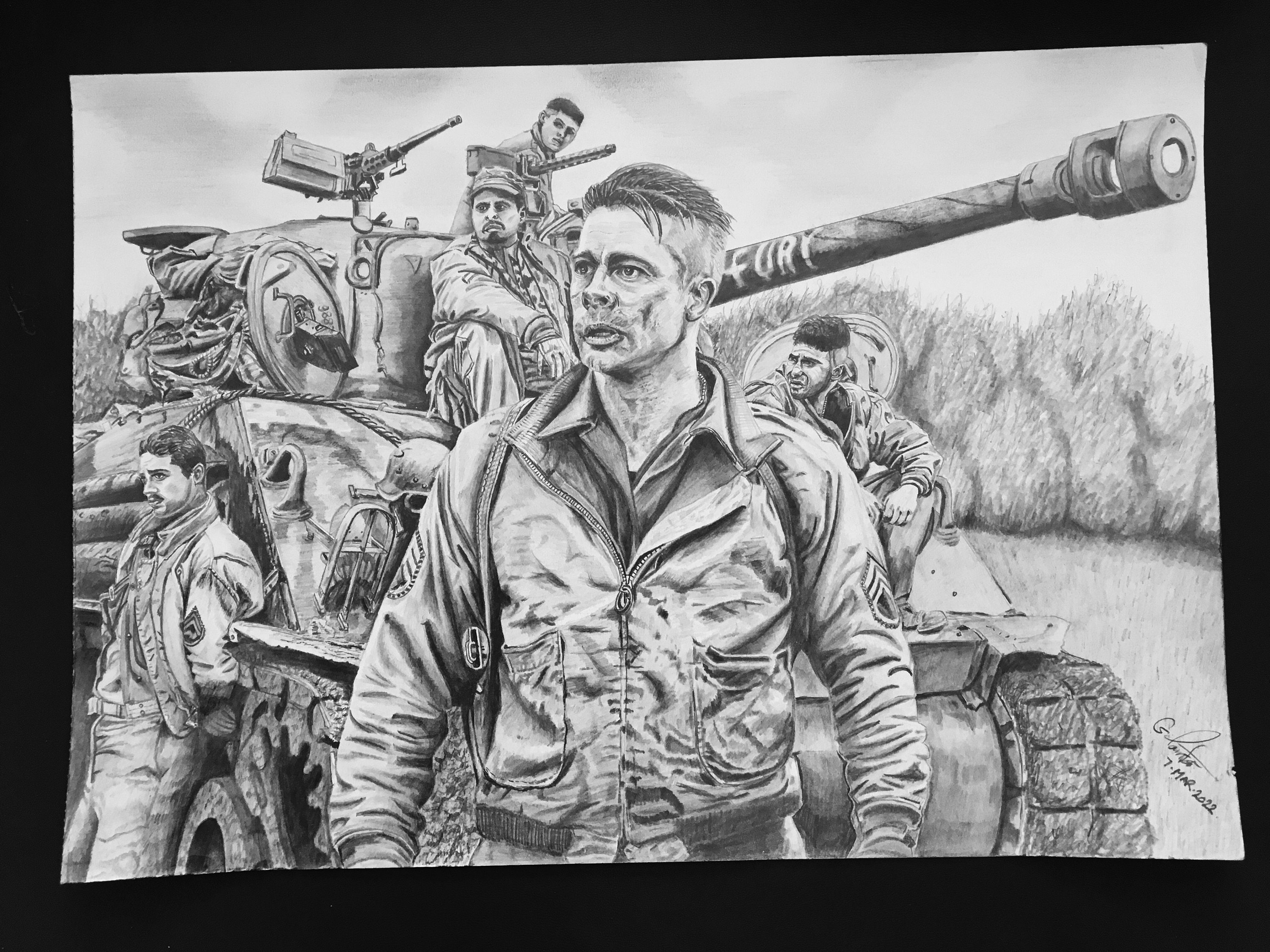 Pencil Drawings Of Ww2