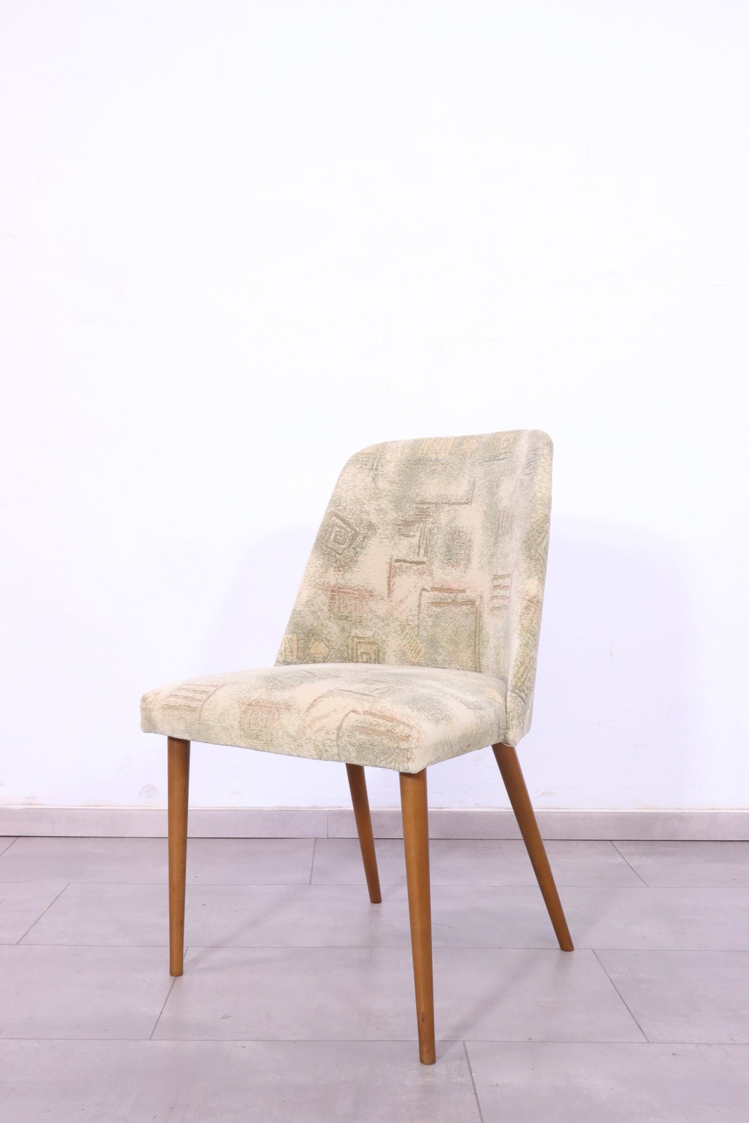 Beautiful Mid Century Cocktail Chair Vintage Chair 2 of 4 - Etsy