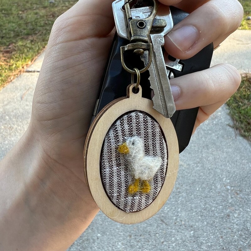 Felt Keychain - Etsy
