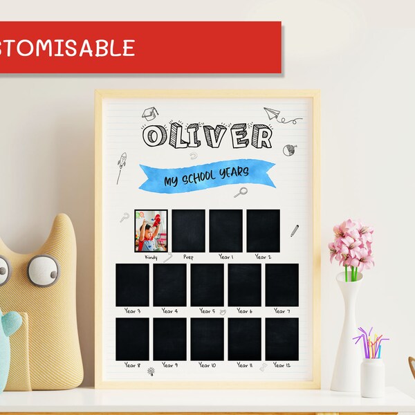 High School Graduation Picture Board - Etsy