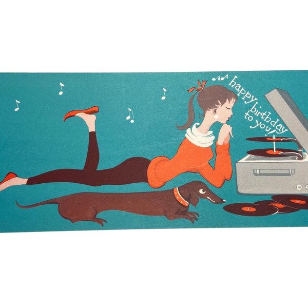 Record Player Dog - Etsy