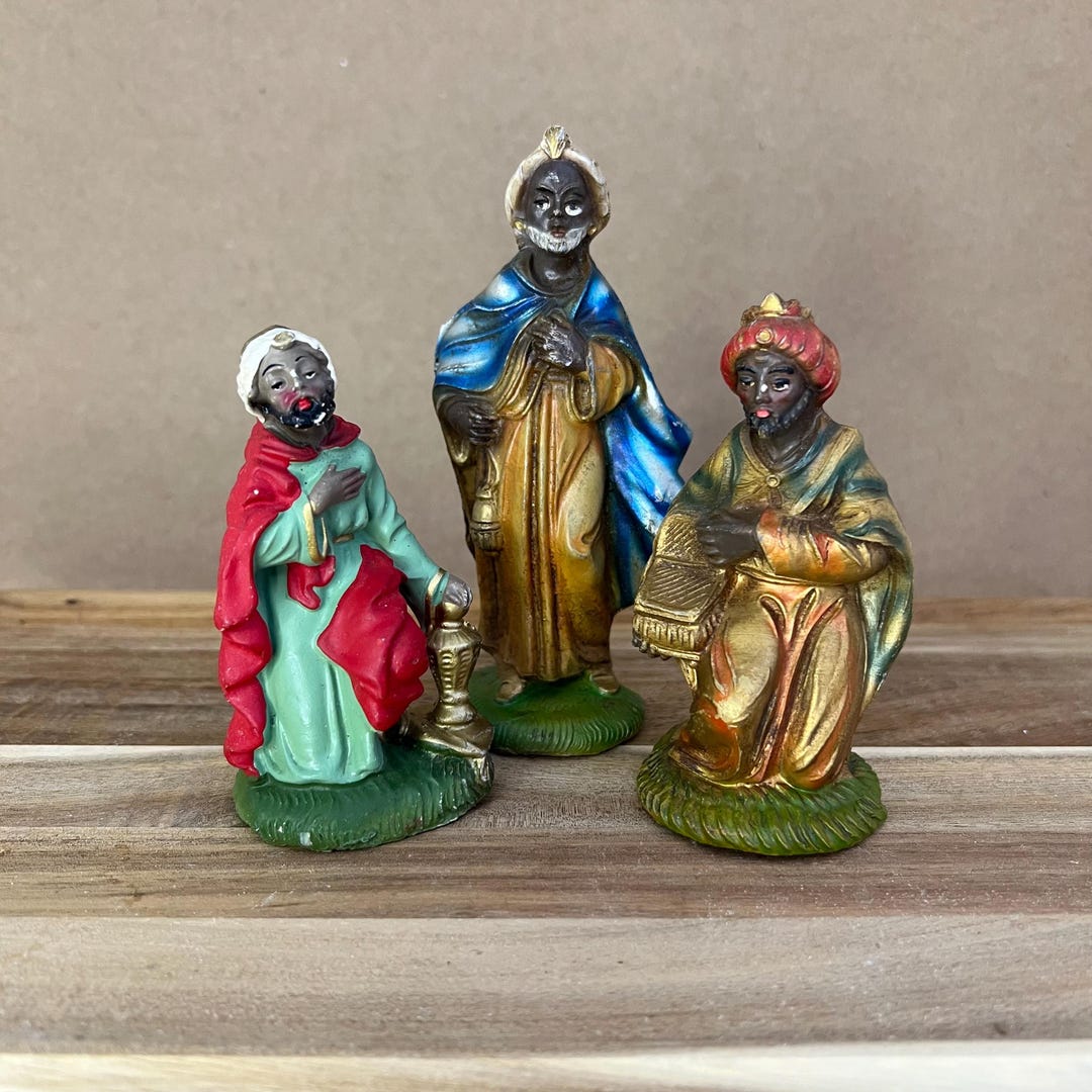 Vintage Italian Three Wise Men Figurines – Set of 3 - Etsy