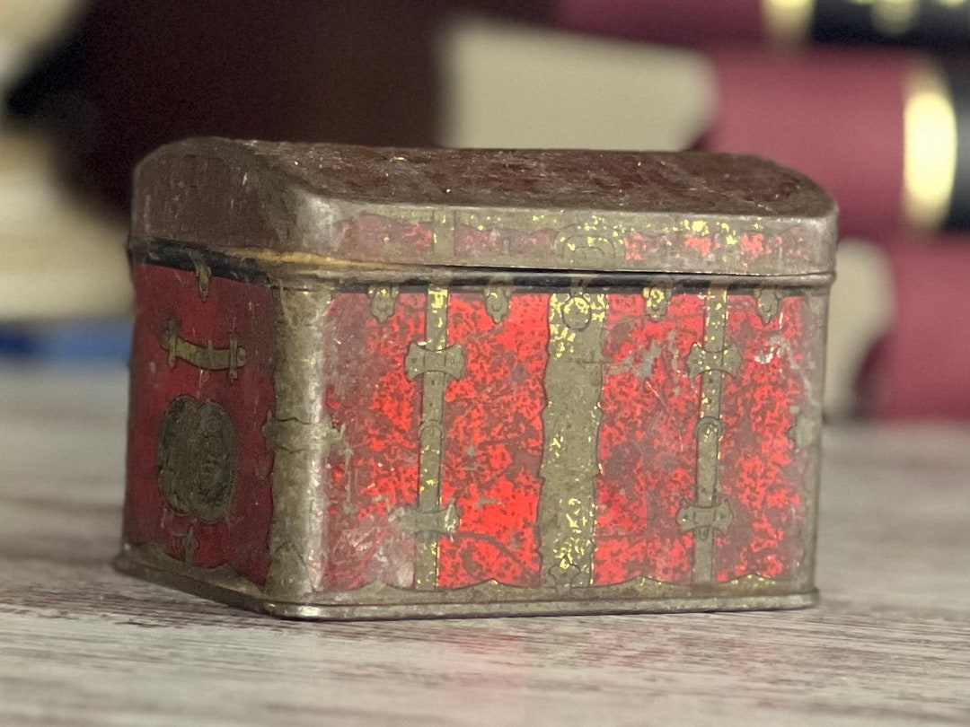 Vintage Tin, Swee-touch-nee-tea Treasure Chest - Etsy