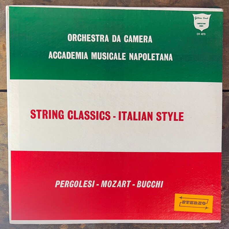 Classic Italian Records, Vintage Vinyl; Mario Lanza, Giuseppe Di ...
