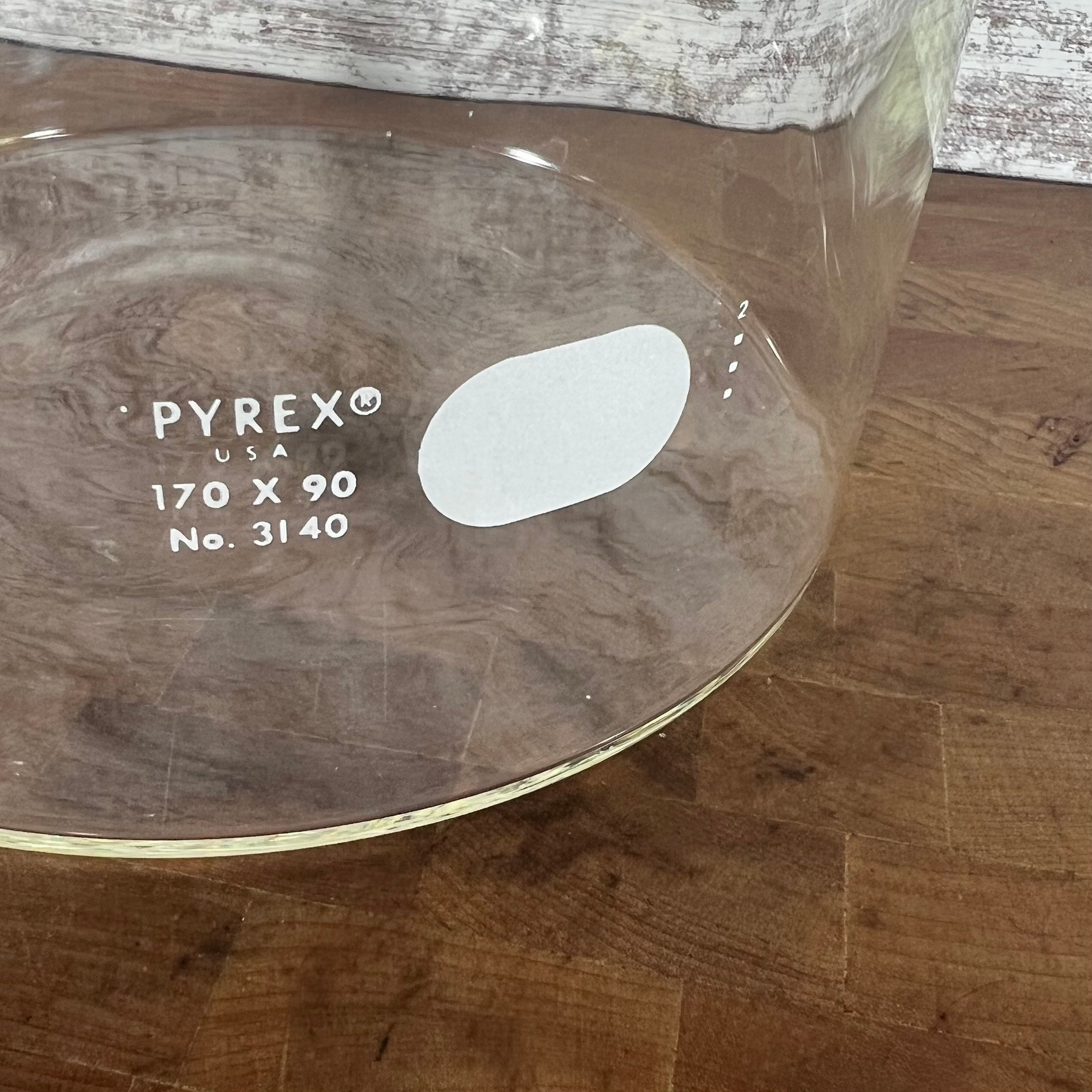 Vintage Crystalizing Dishes, BIG Pyrex Labware, 170x90 Mm, No 3140 ...