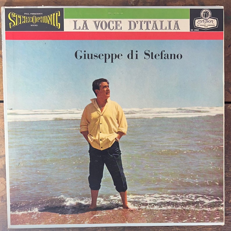 Classic Italian Records, Vintage Vinyl; Mario Lanza, Giuseppe Di ...