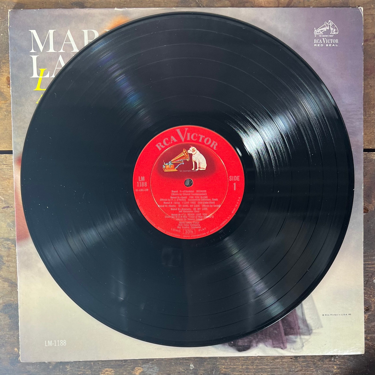 Classic Italian Records, Vintage Vinyl; Mario Lanza, Giuseppe Di ...