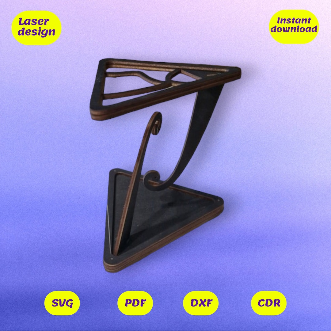 Levitating Stand Pens Holder Design for Laser Cut, Digital Files, Cdr ...