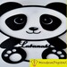 Panda Shape Lamp Design for Laser Cut, Cnc, Digital Files, Cdr, Dxf, Ai ...