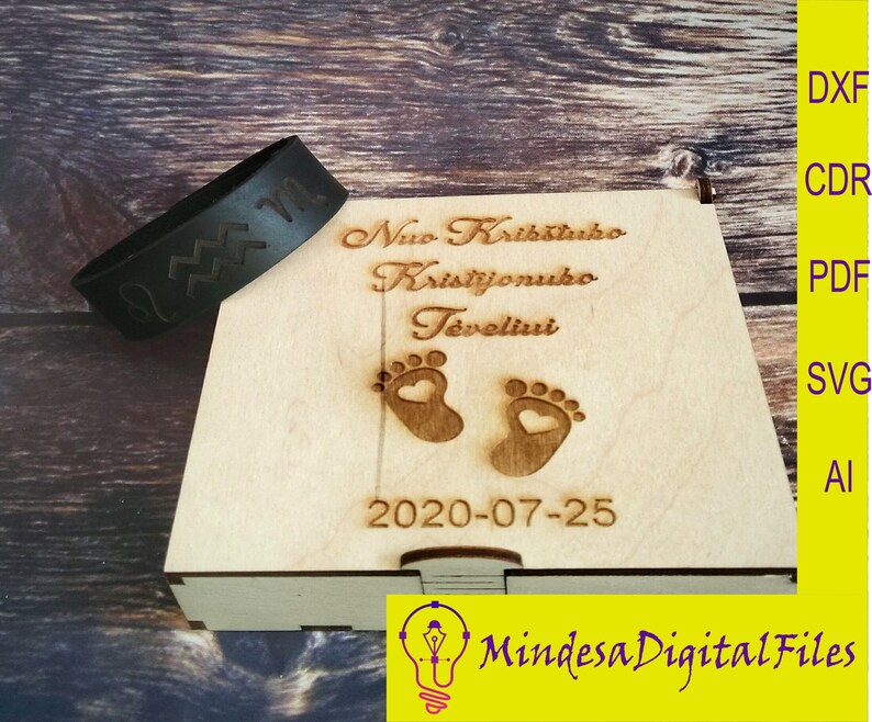 Small Box Design for Laser Cut Cnc Digital Files Cdr Dxf - Etsy